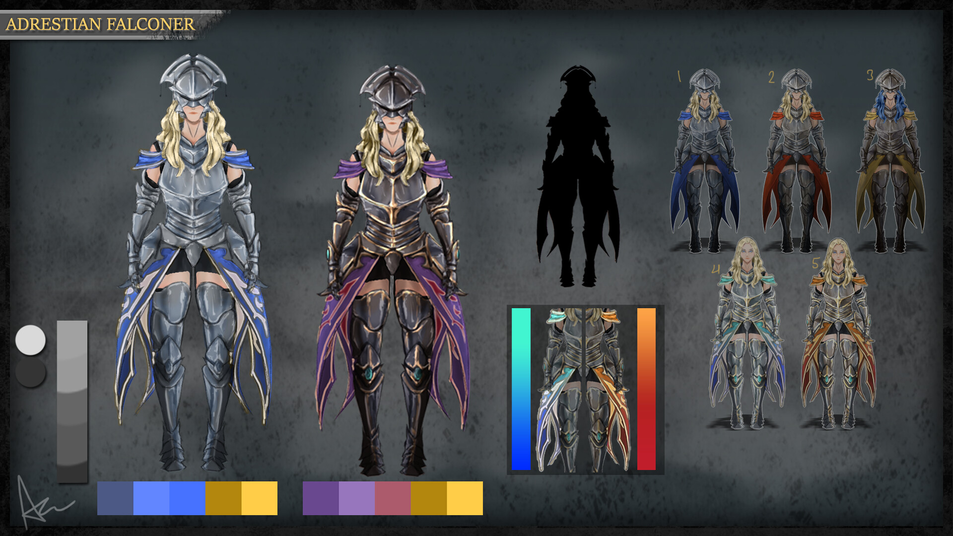 Allen Ace Fortunato - Game Characer | Falconer