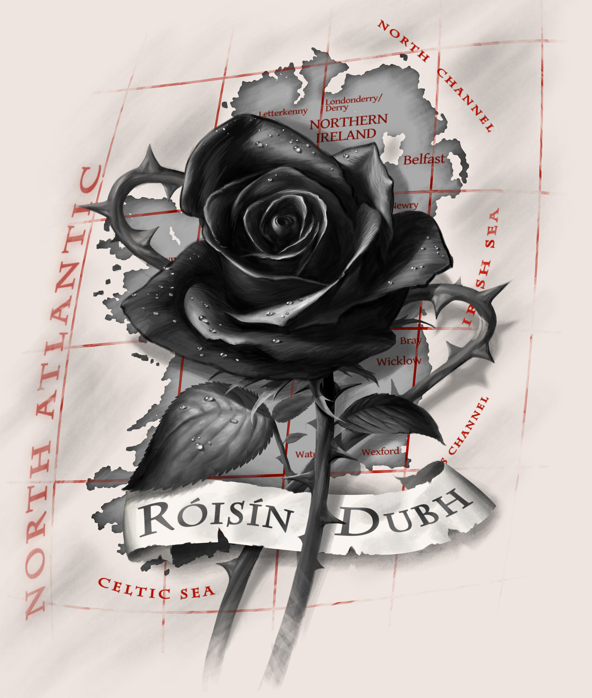 ArtStation - Irish rose