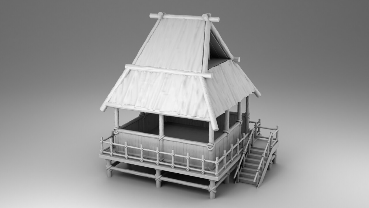 ArtStation - Papuan House