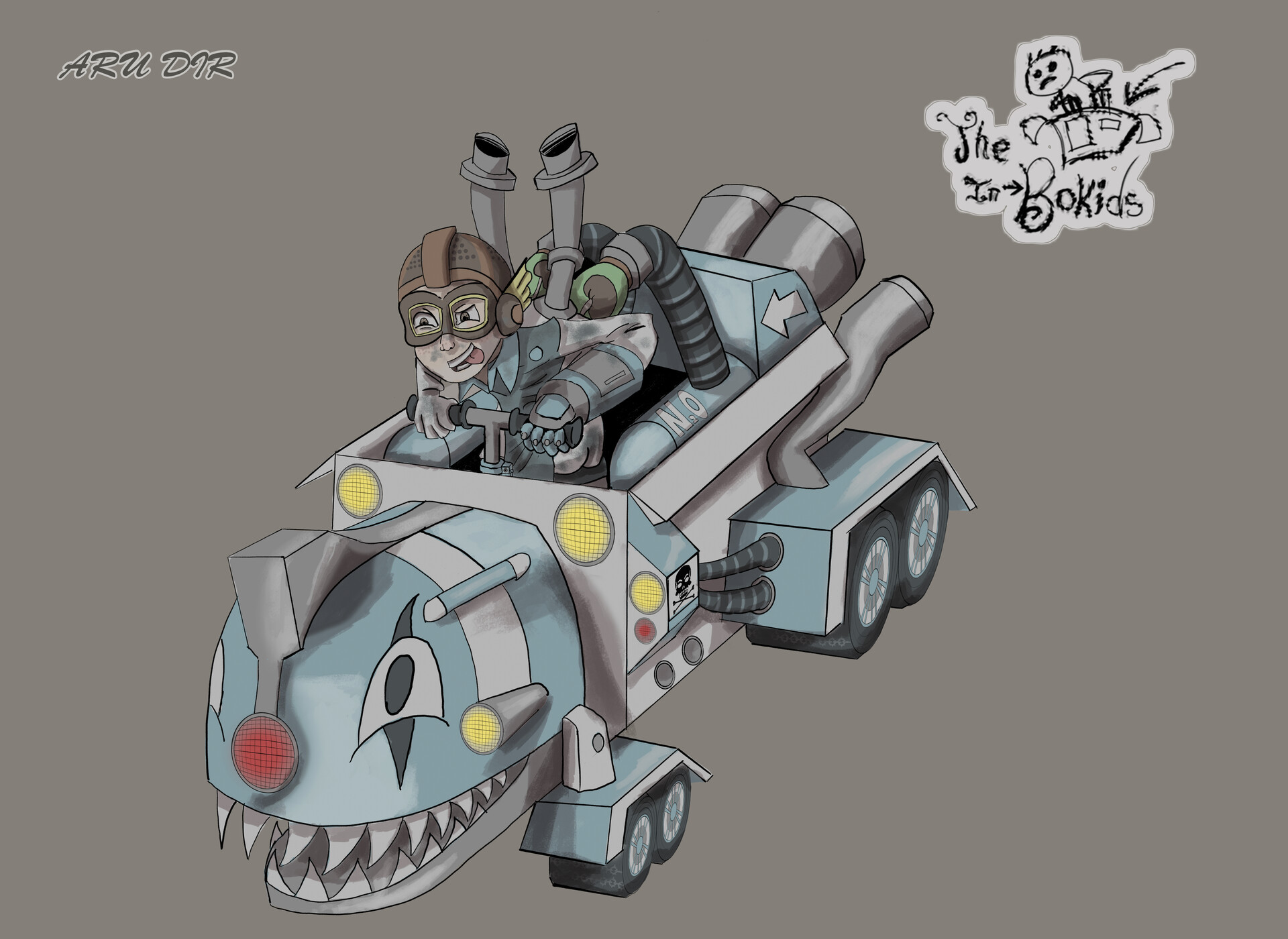 Arudo - The In-BoKids | Joyful Character| Kart Bokid