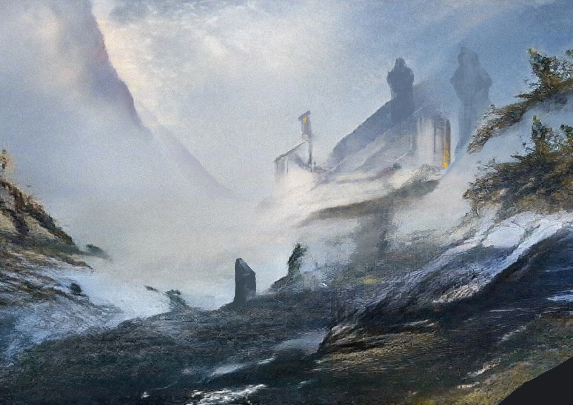 ArtStation - Landscapes of Cristerra (concepts) (DnD5e)