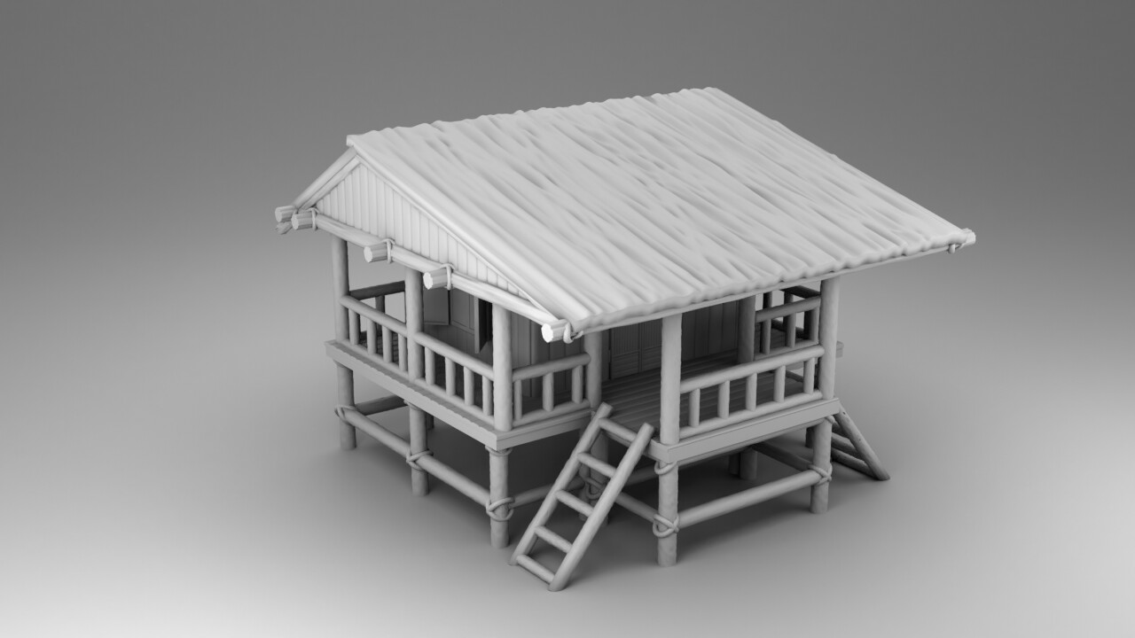 ArtStation - Papuan House