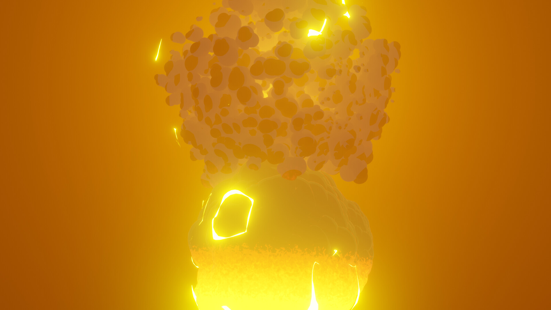 Arghanion's Puzzlebox - Anime Stylized Nuclear Explosion - Render Test ...