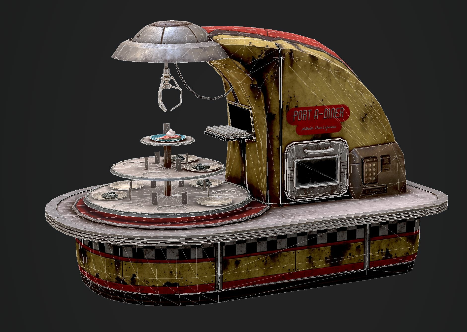 Tarsha Schaller - Fallout Port A Diner Perfectly preserved Pie