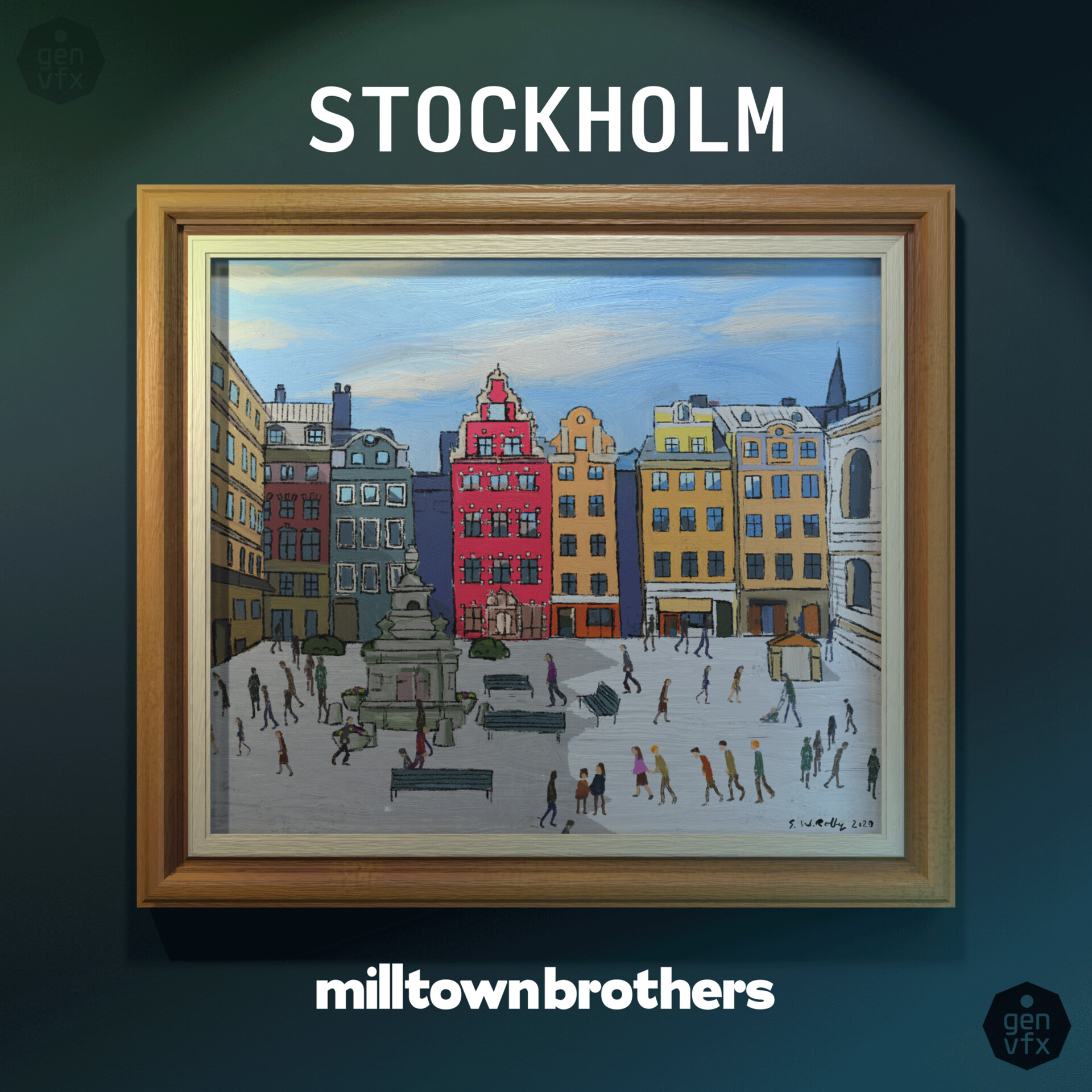 Gary Noden - "Stockholm" by Milltown Brothers Album Cover