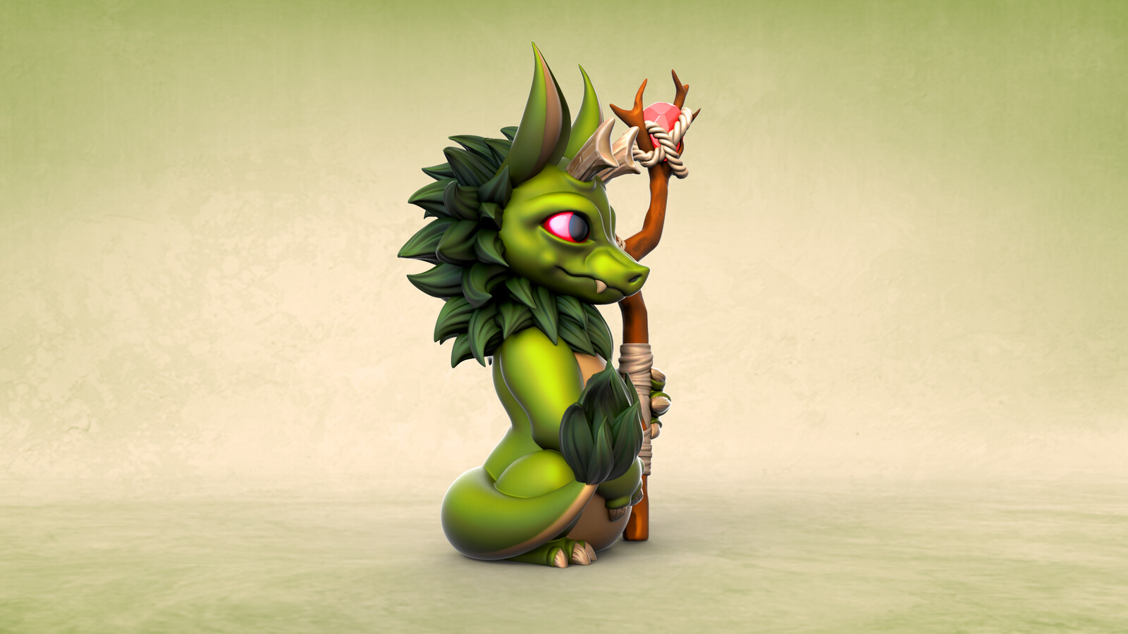 Alyssa Leznar - Cute Forest Spirit Creature