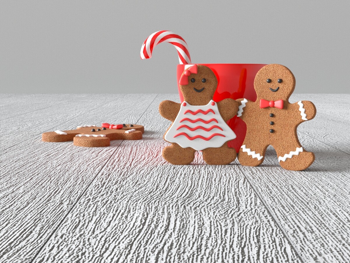 ArtStation - Gingerbreads