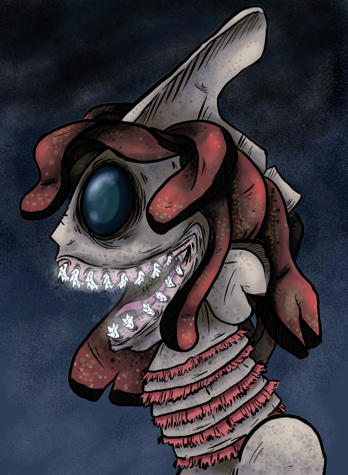 ArtStation - Frilled Shark