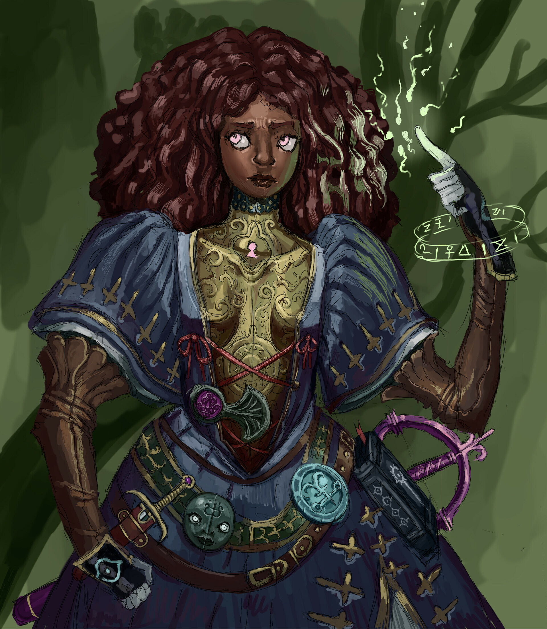 ArtStation - Isabelle the Witch