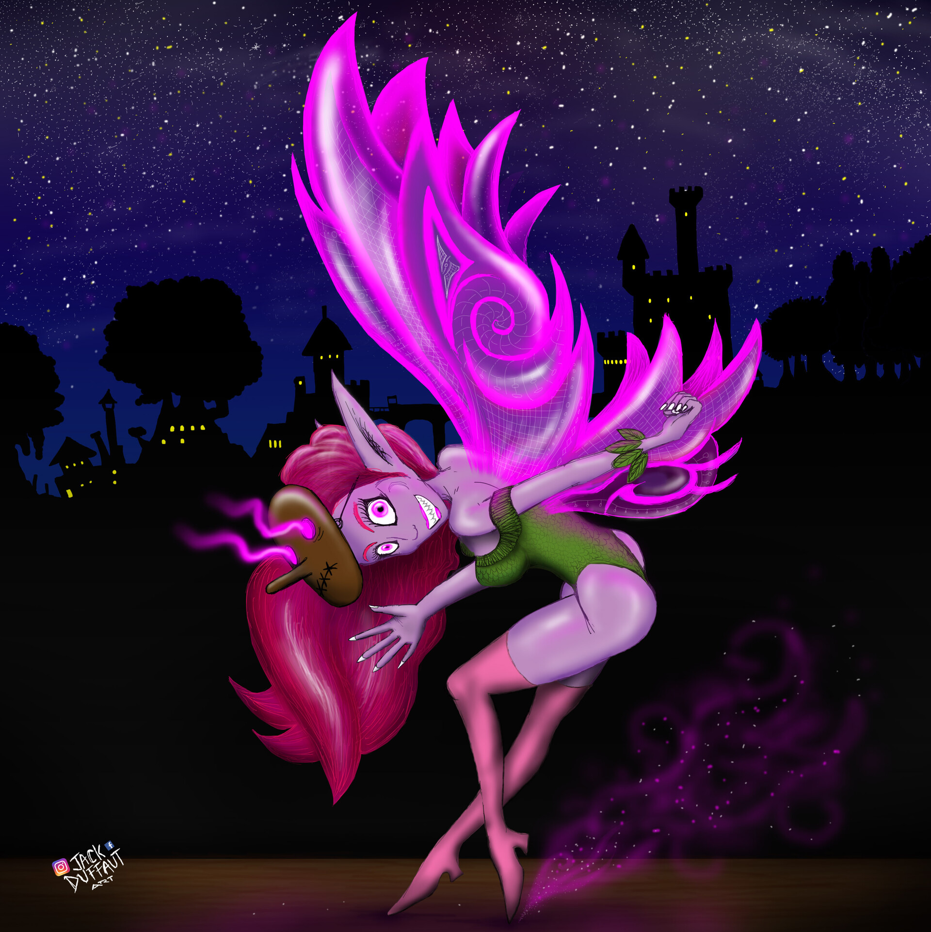 ArtStation - CDChallenge July20 Fairies Kingdom