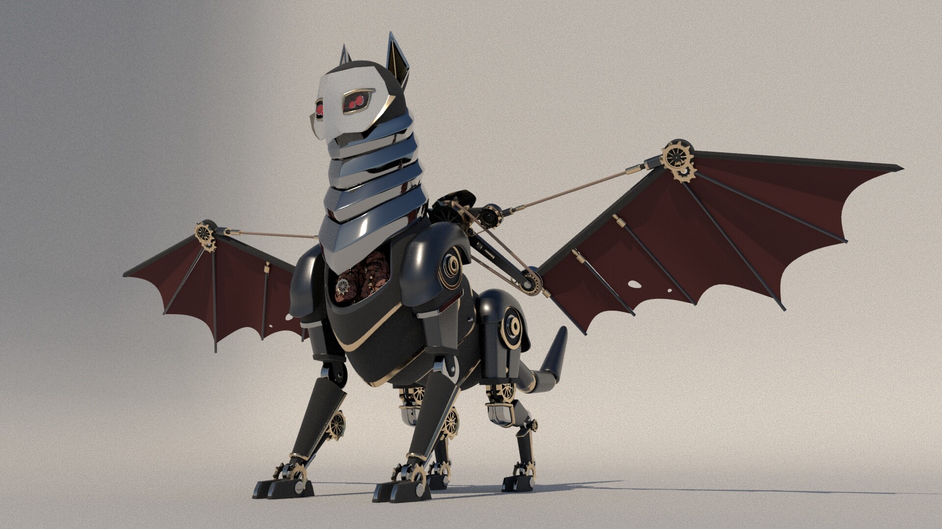 ArtStation - Clockwork Chimera