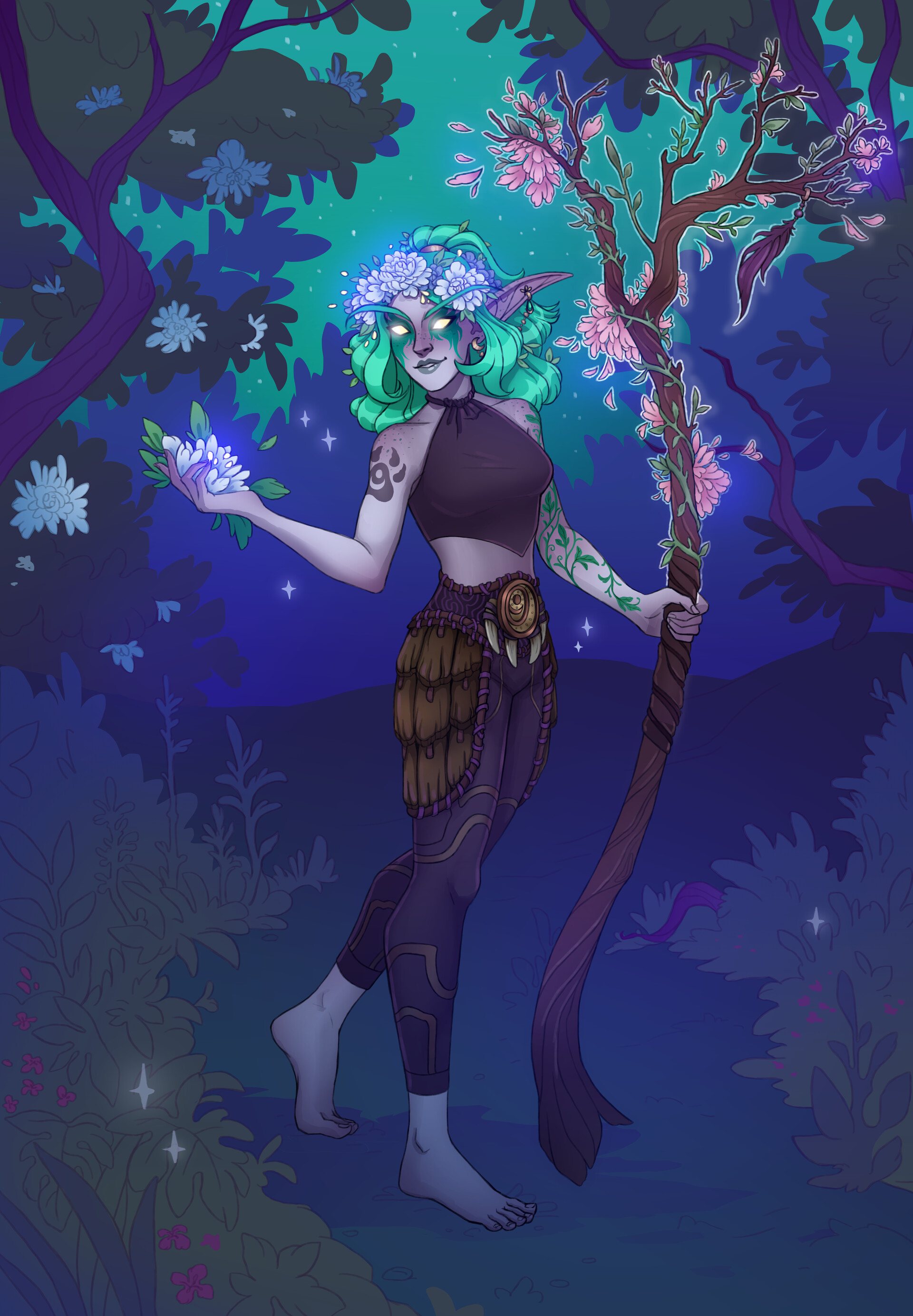 ArtStation - Night elf