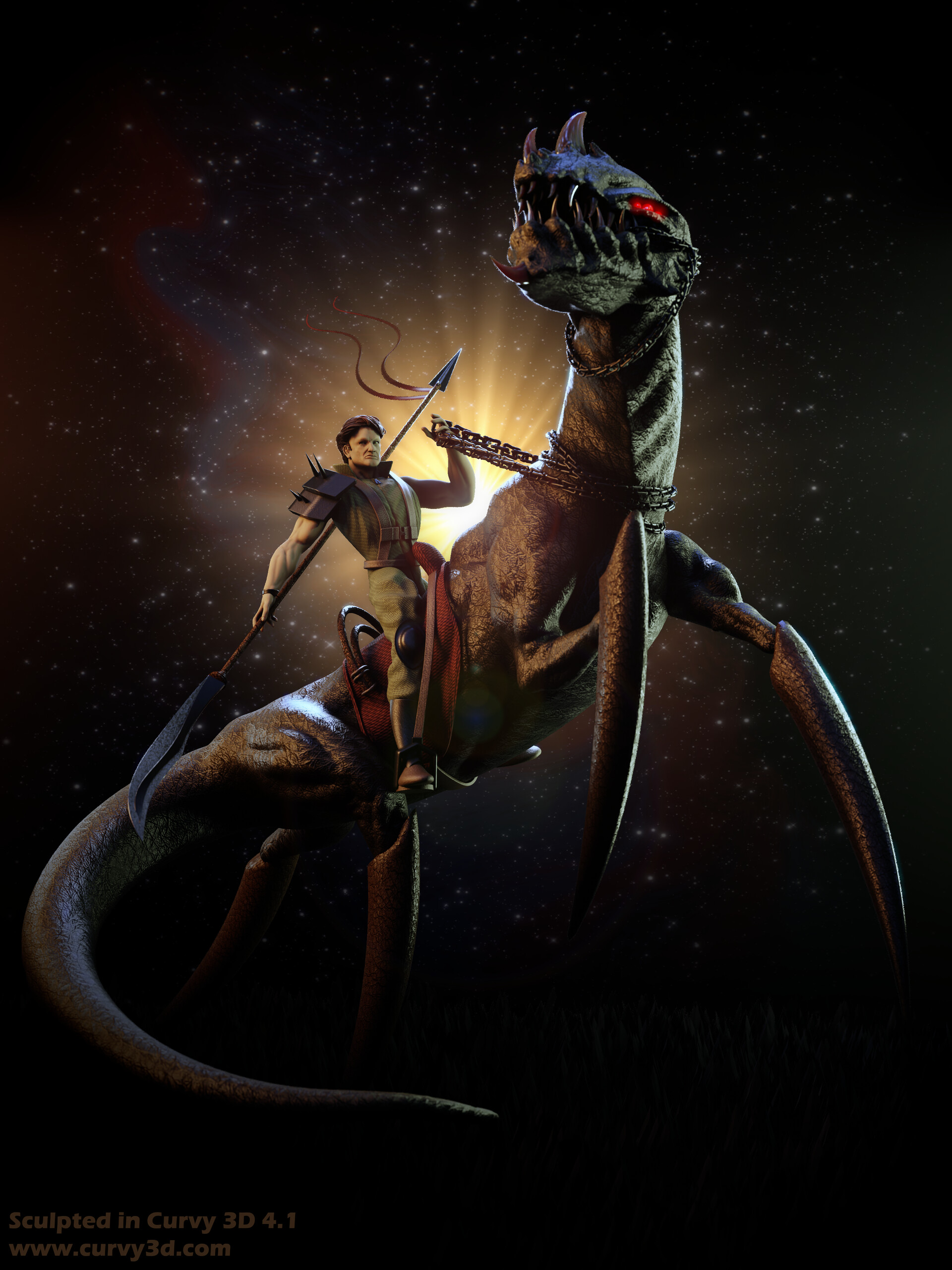 ArtStation - Alien Mount