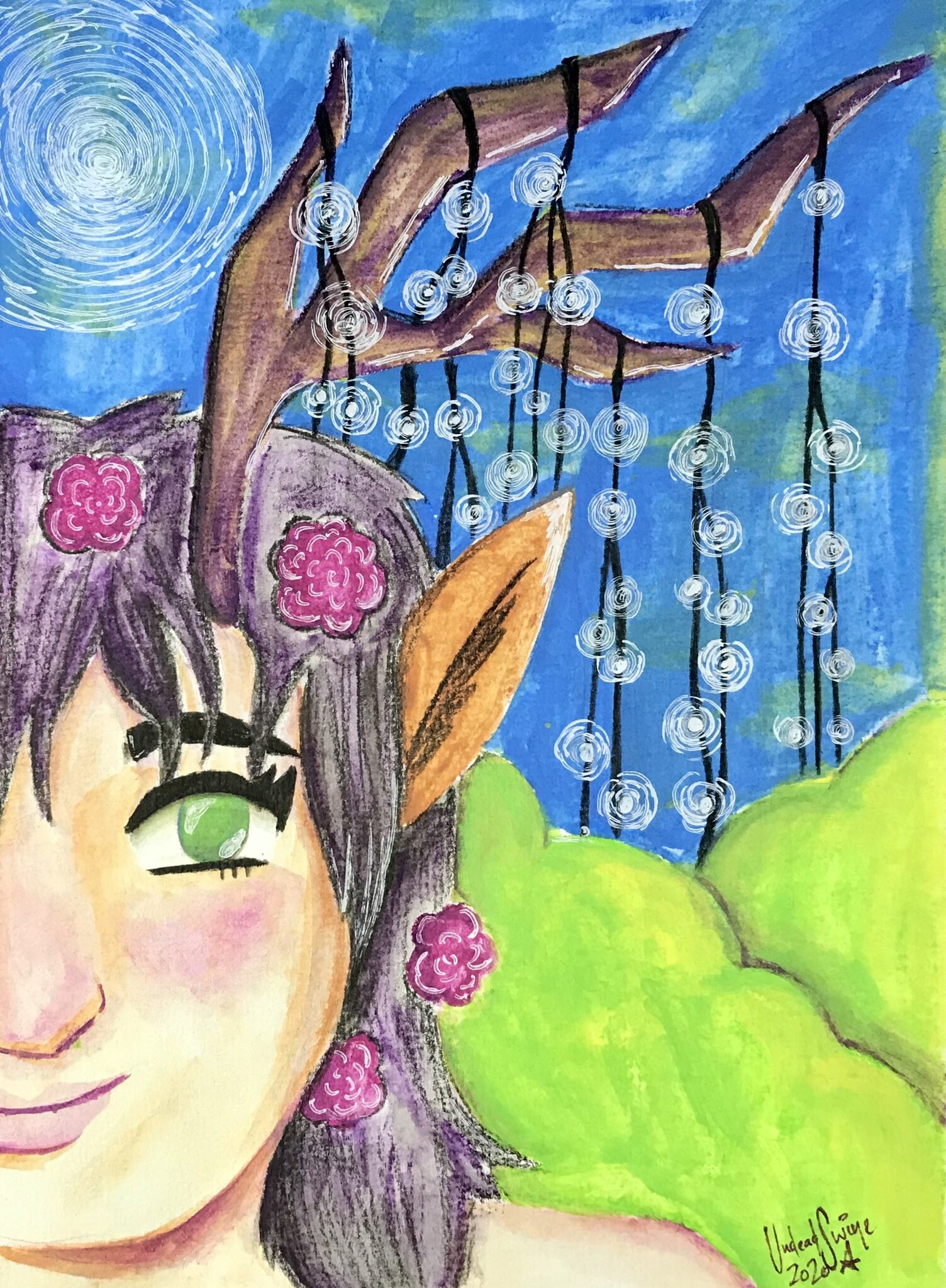 ArtStation - Deer Princess