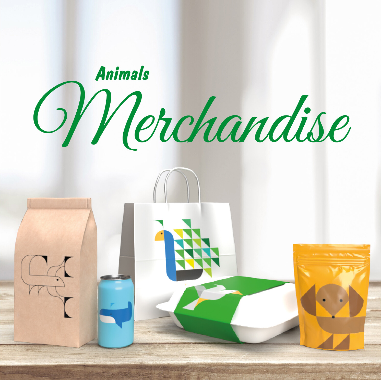 ArtStation - ANIMALS MERCHANDISE