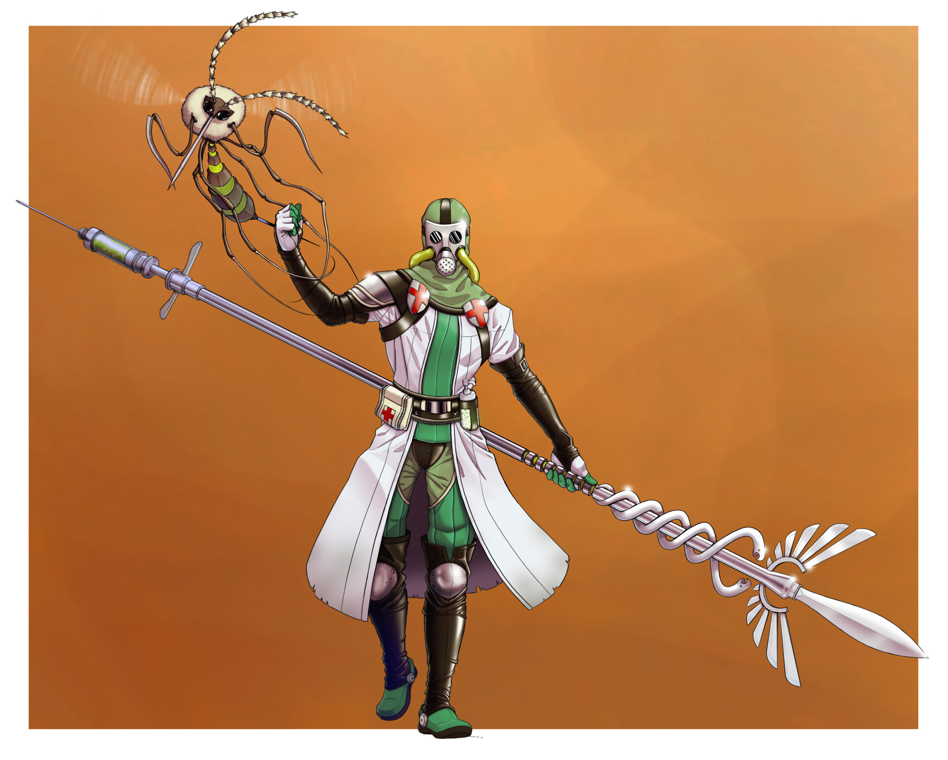 ArtStation - Monster hunter Doctor