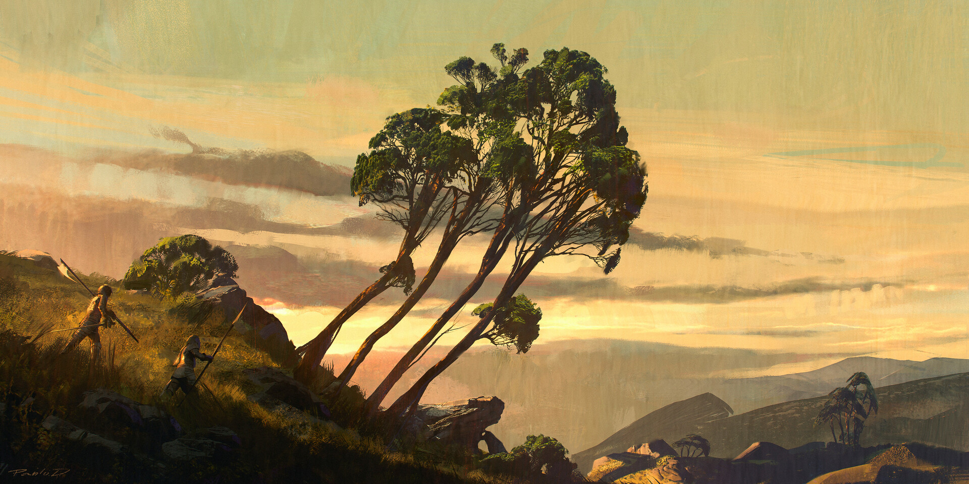 ArtStation - The Four Trees