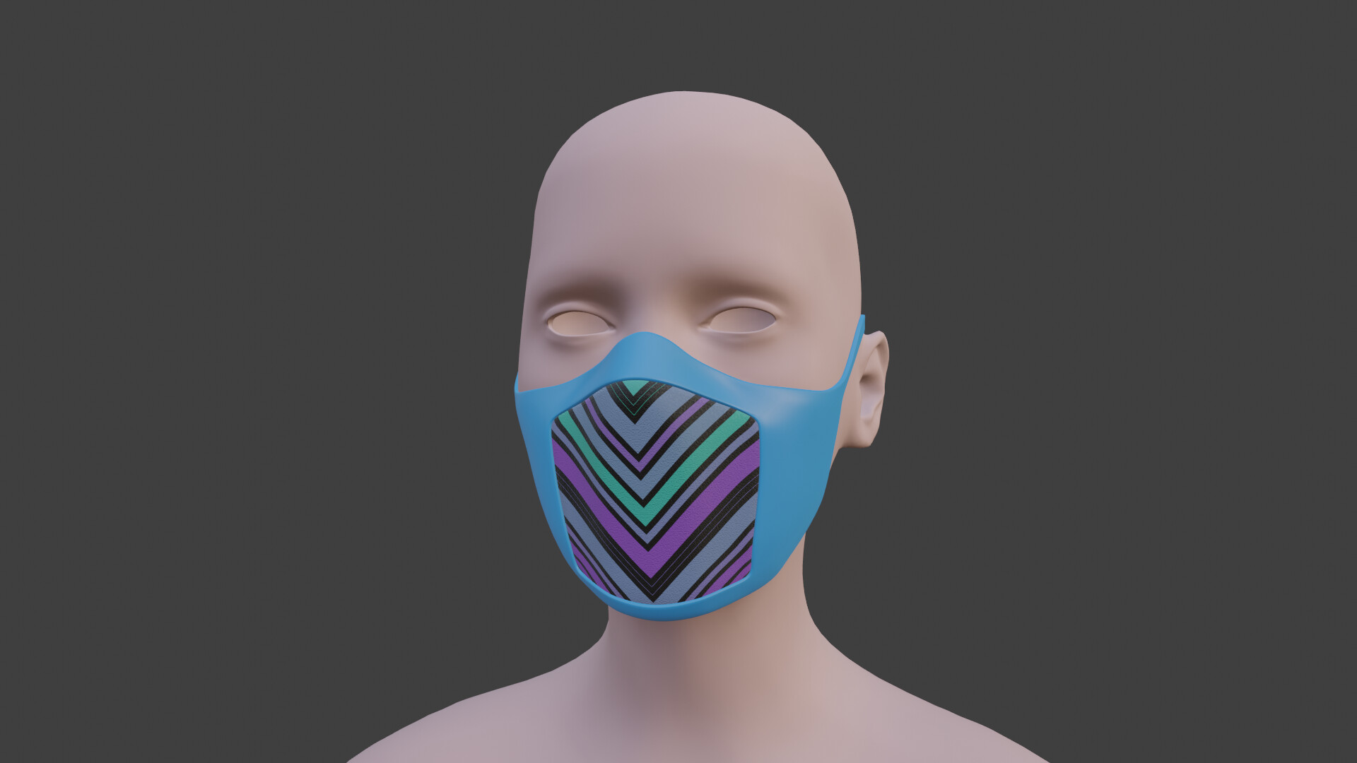 ArtStation - Concept idea for a COVID-19 mask