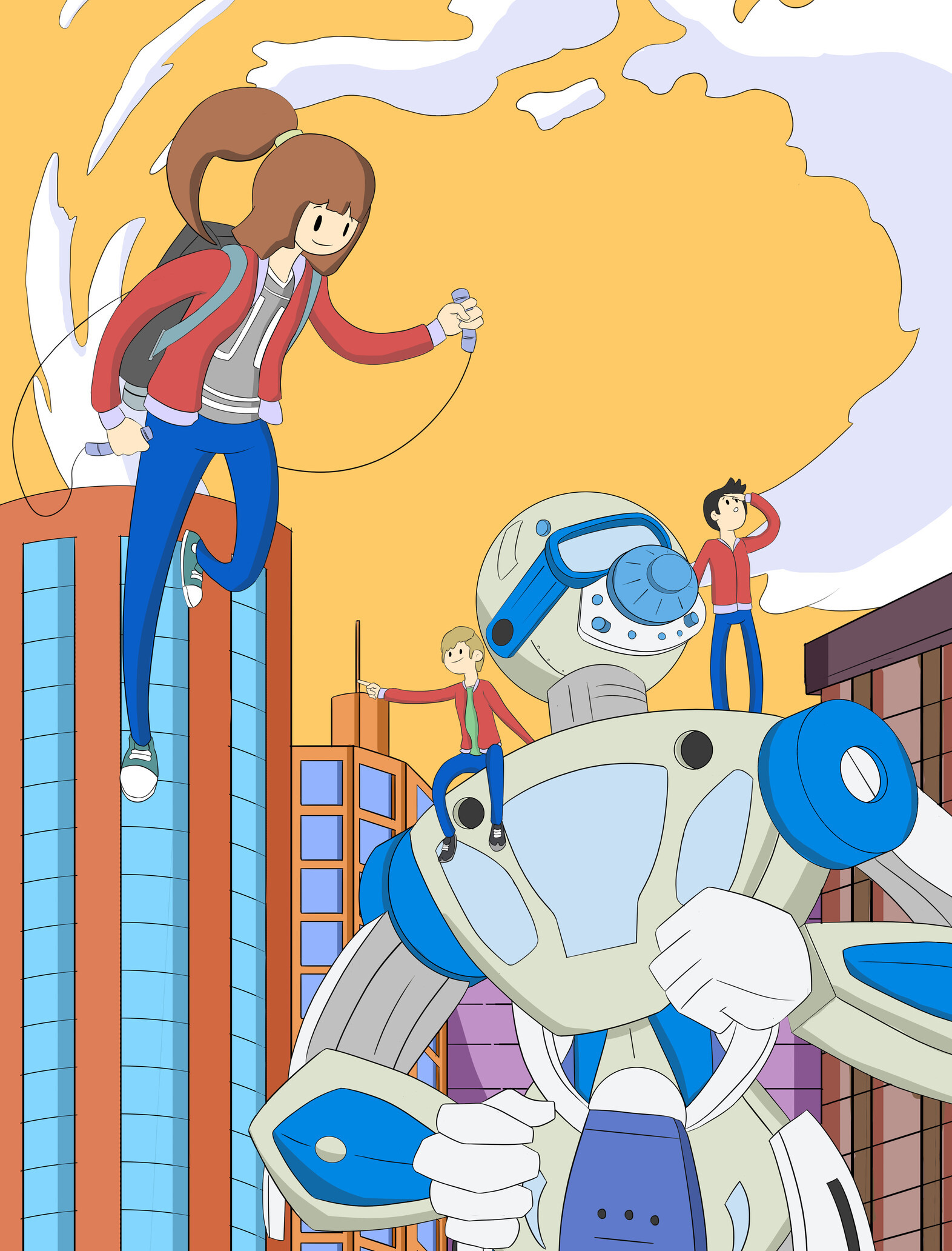 Flying Fox - characters