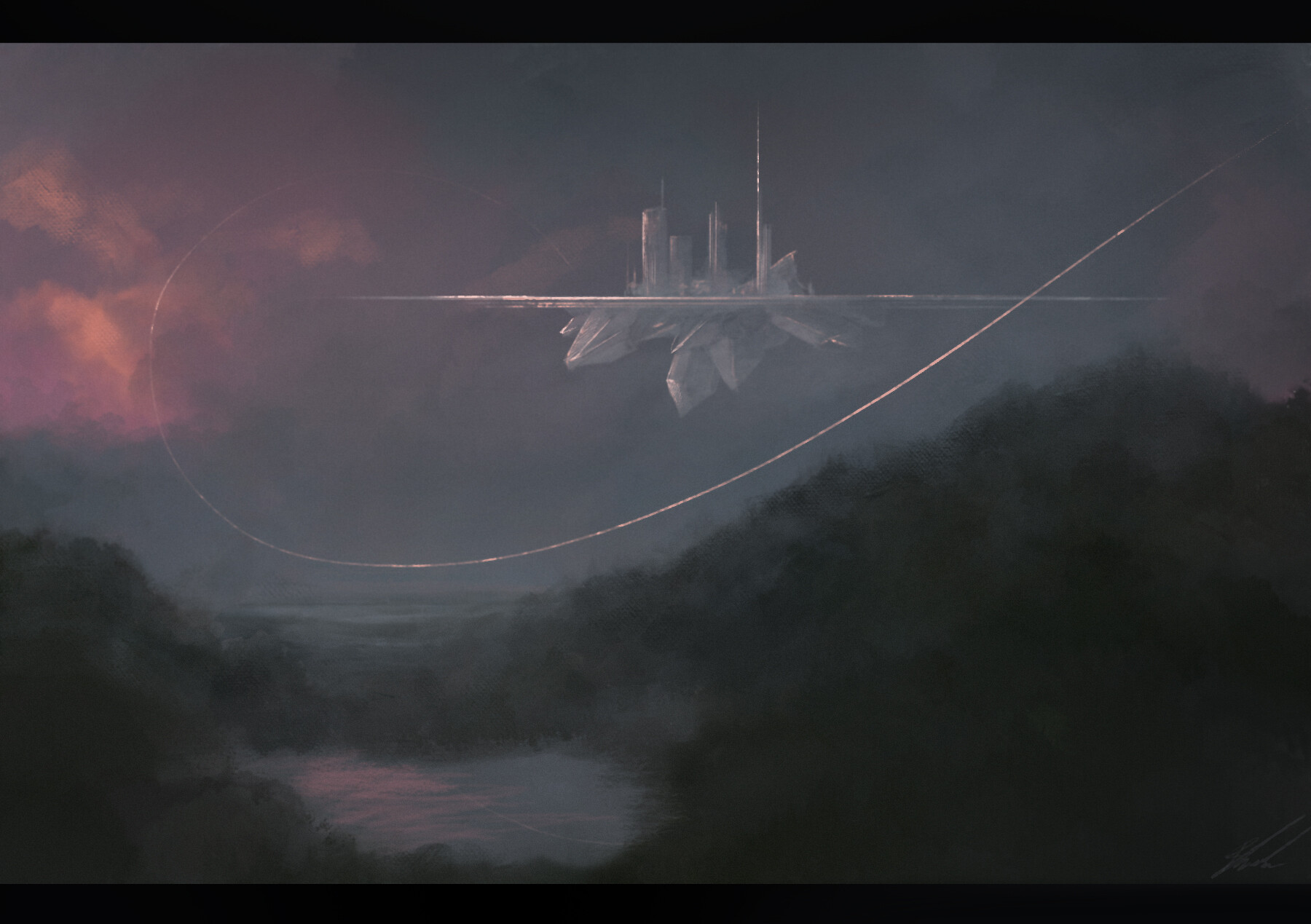 ArtStation - The Glass City