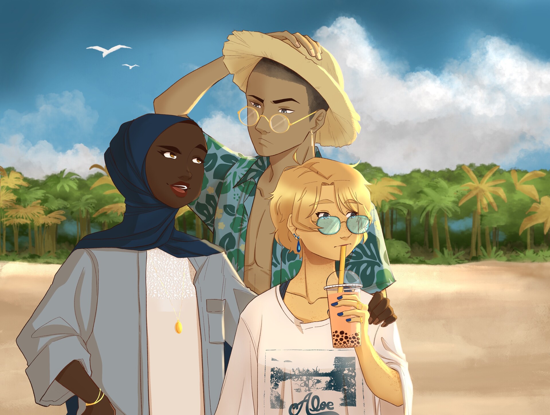 ArtStation - Sea Poppies - Character Art I