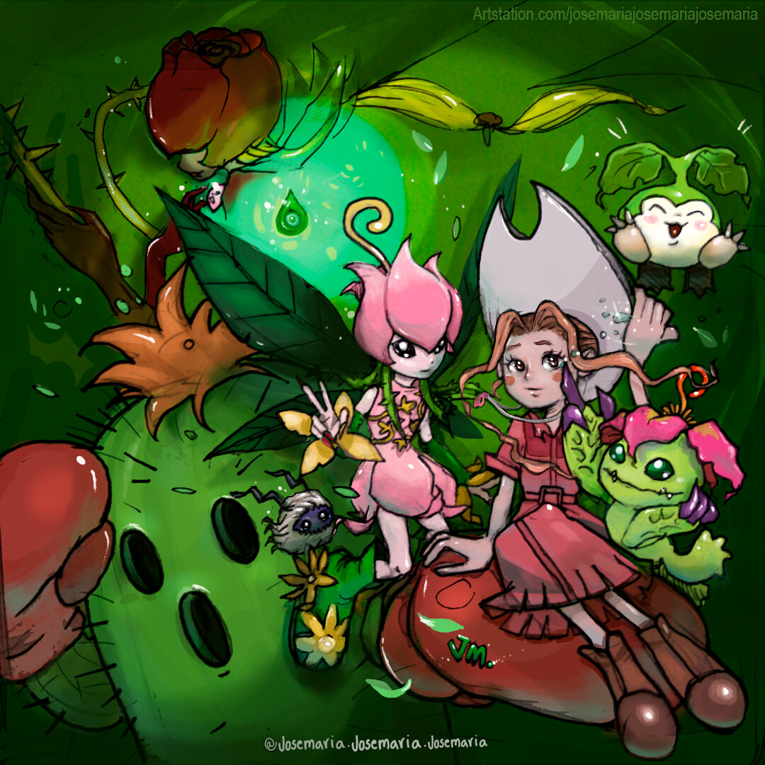 ArtStation - Mimi Tachikawa - Palmon