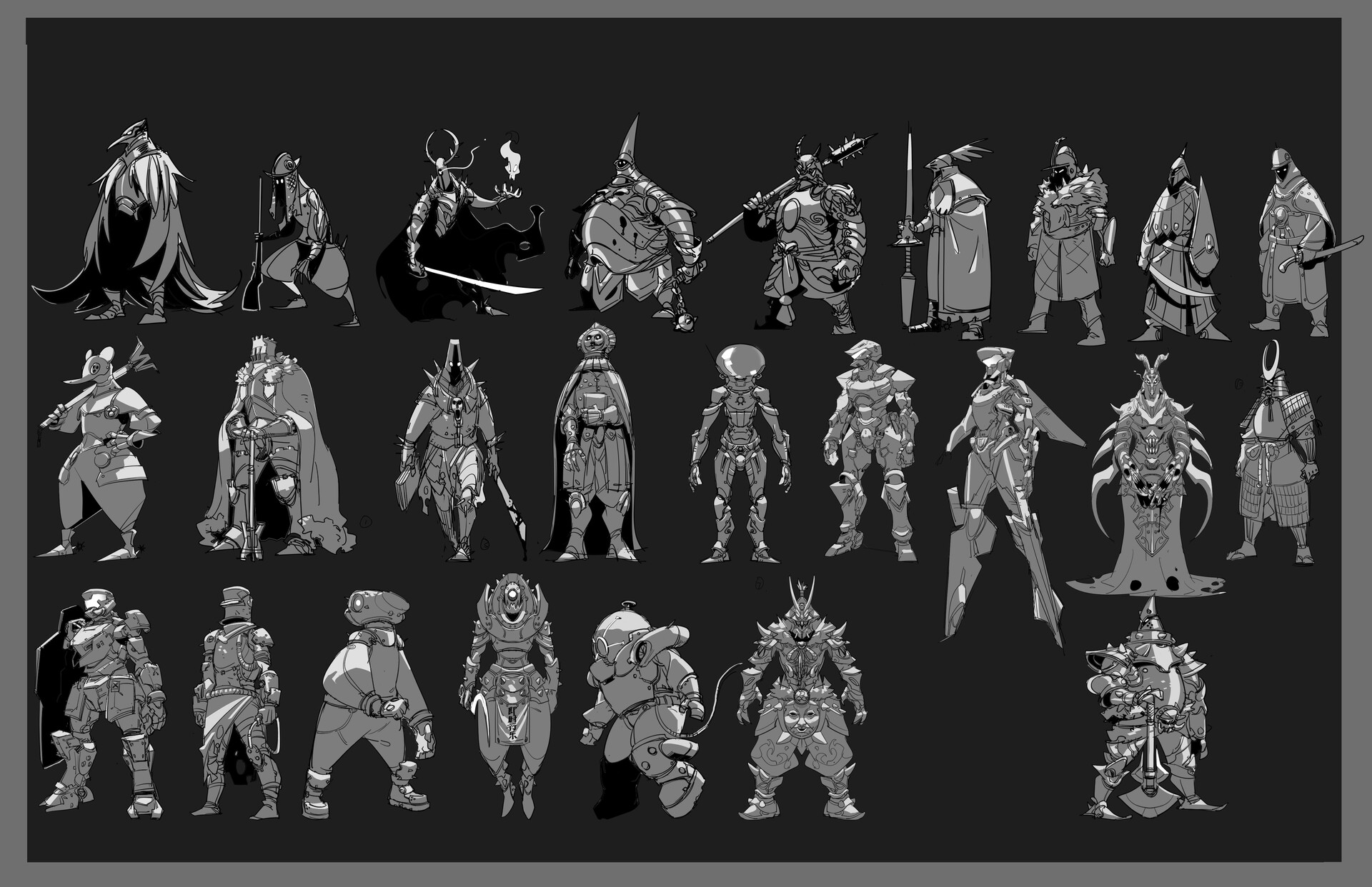 ArtStation - character sketches