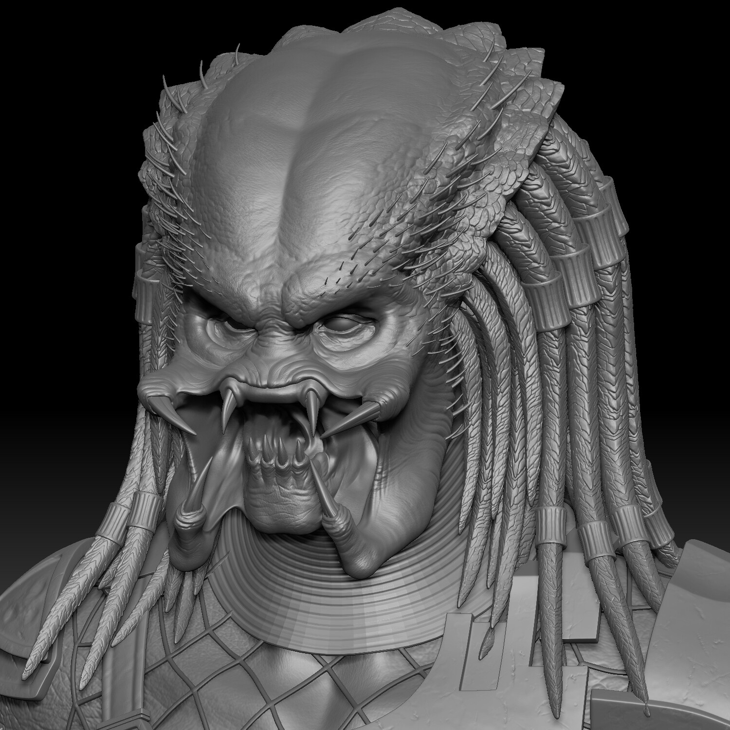 Tetsuya Chiba - Predator Sculpt