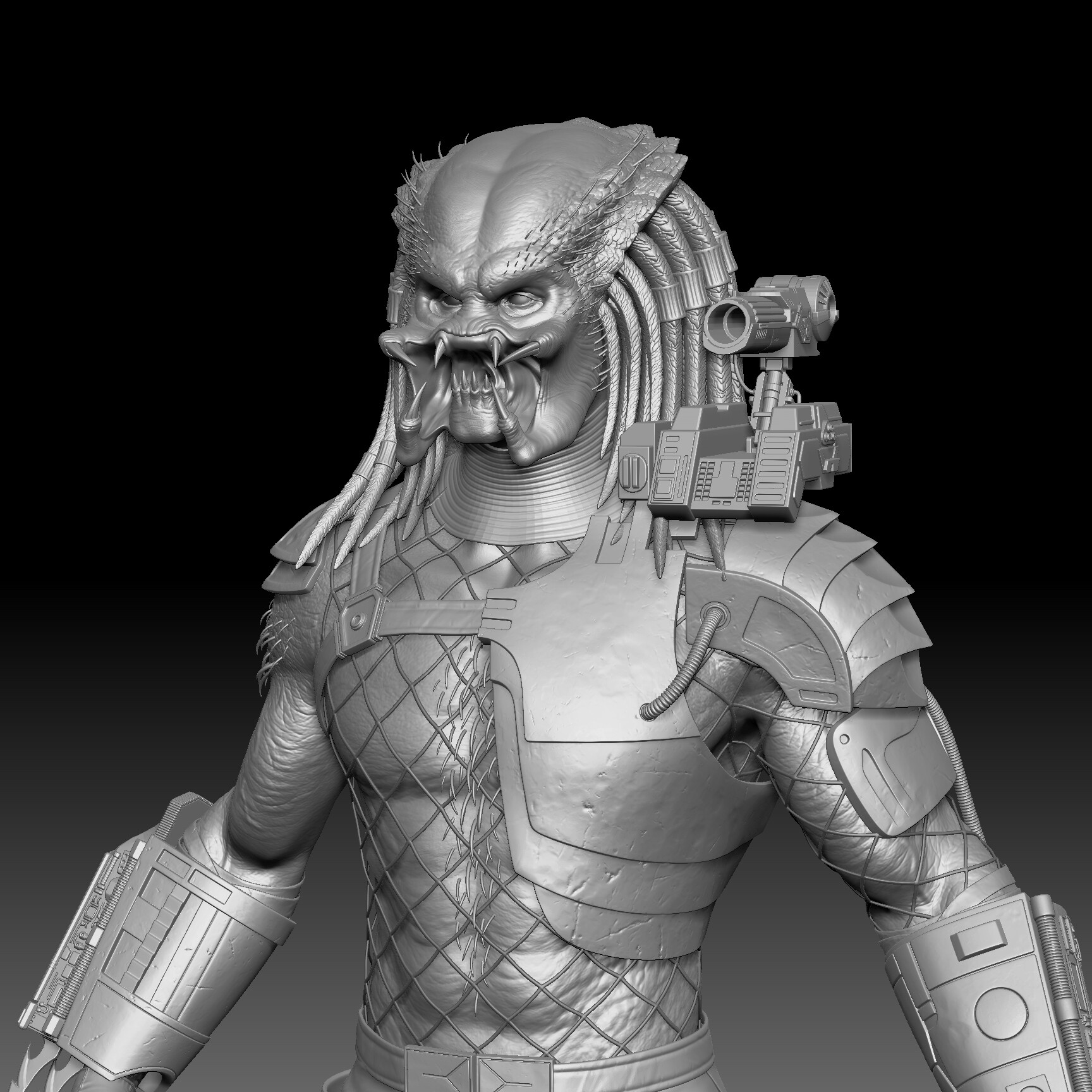 Tetsuya Chiba - Predator Sculpt