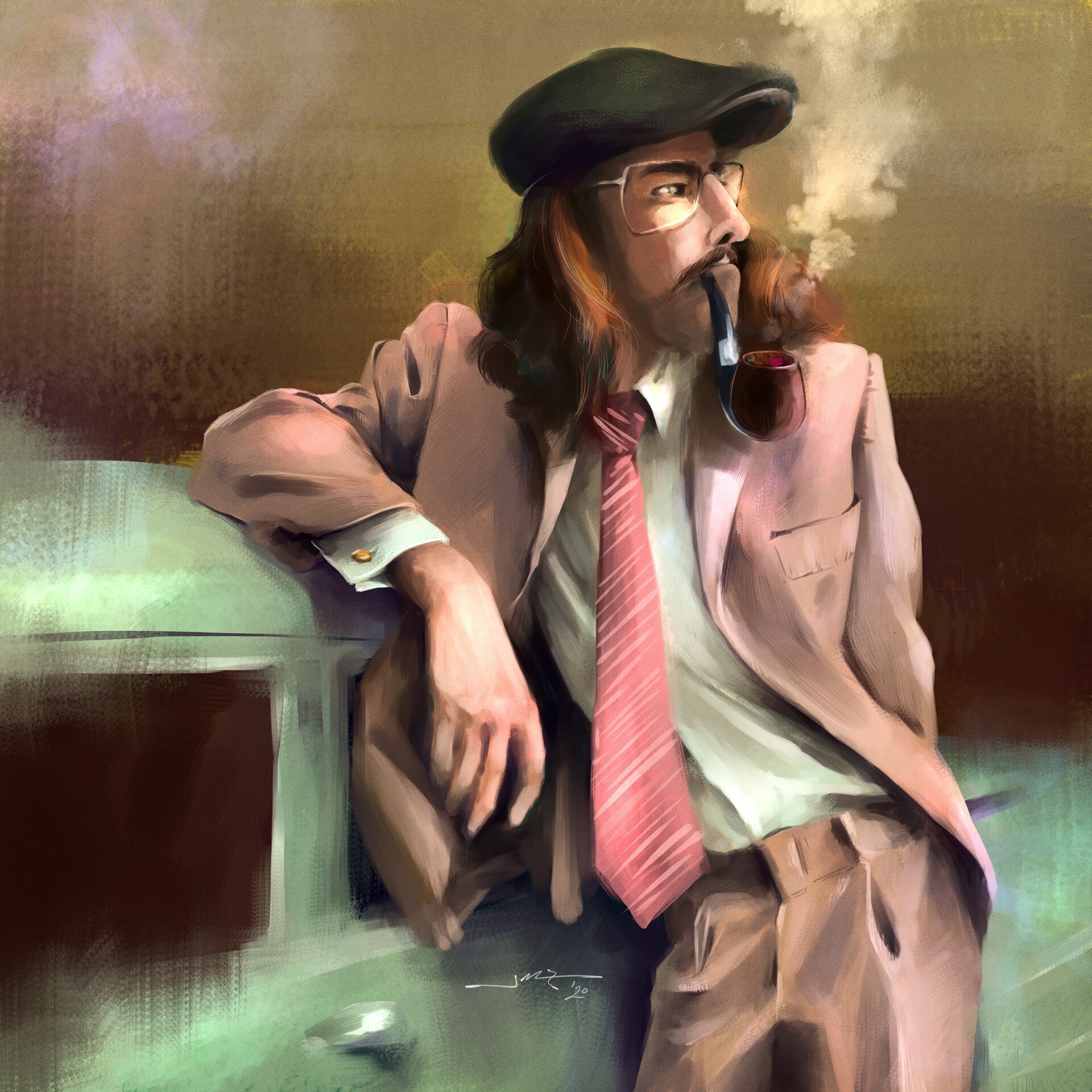 ArtStation - Vintage gangster