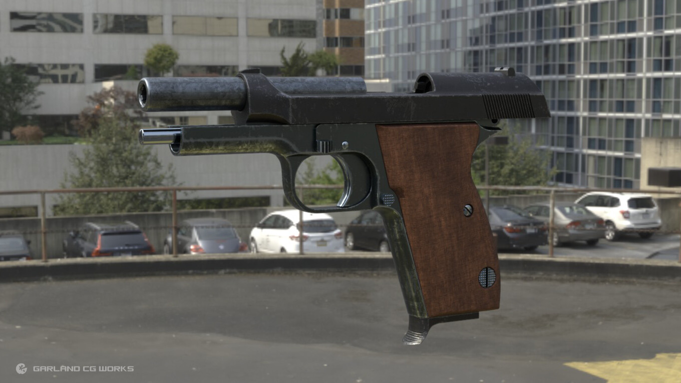 GarlandCGWorks - Beretta Mod.1950 Short recoil Falling block prototype