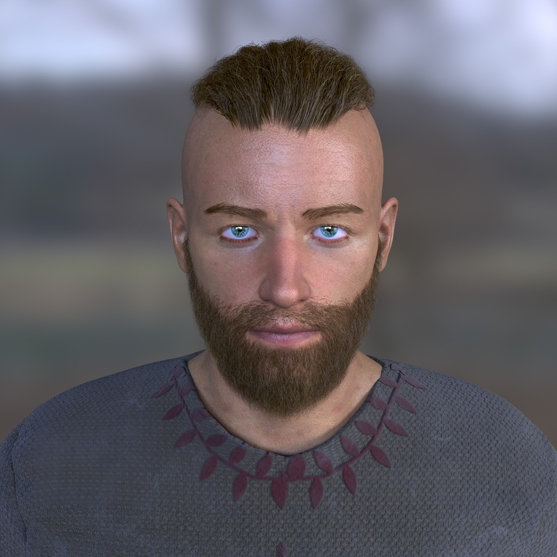 ArtStation - Viking head