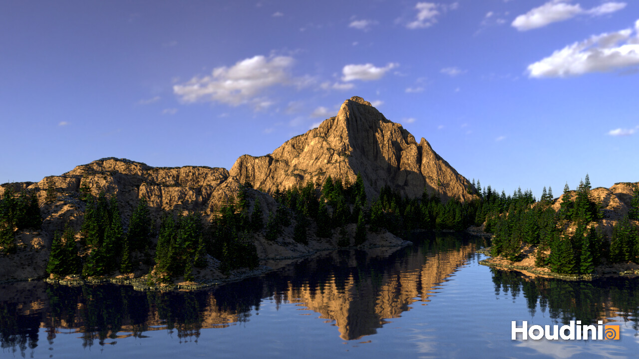 ArtStation - Houdini environment