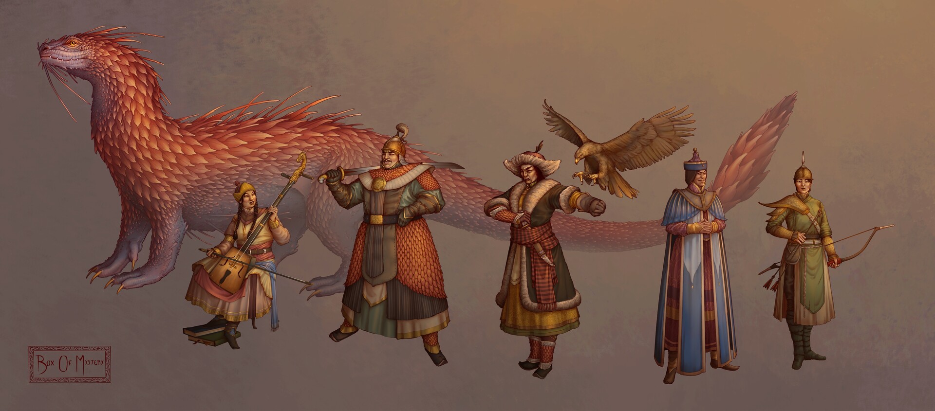 ArtStation - Box Of Mystery - Character Design