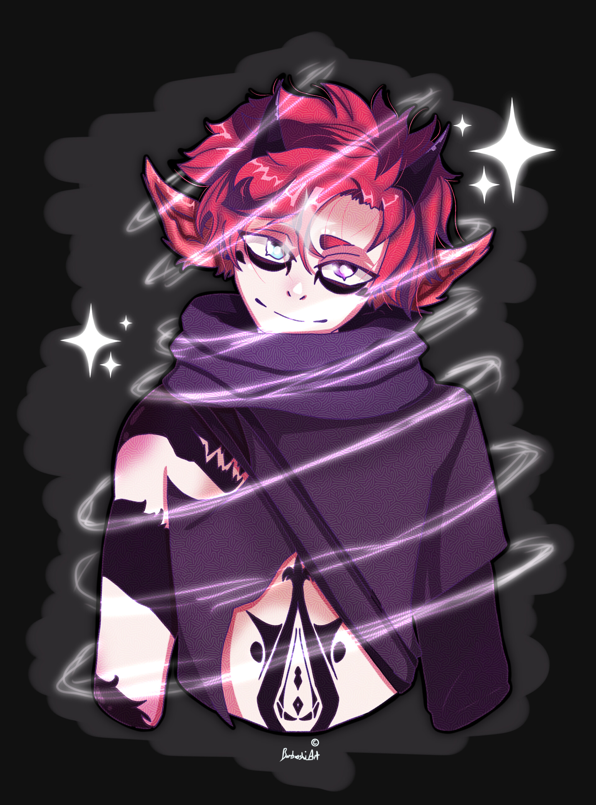 ArtStation - The Demon, Assassin and Water Mage