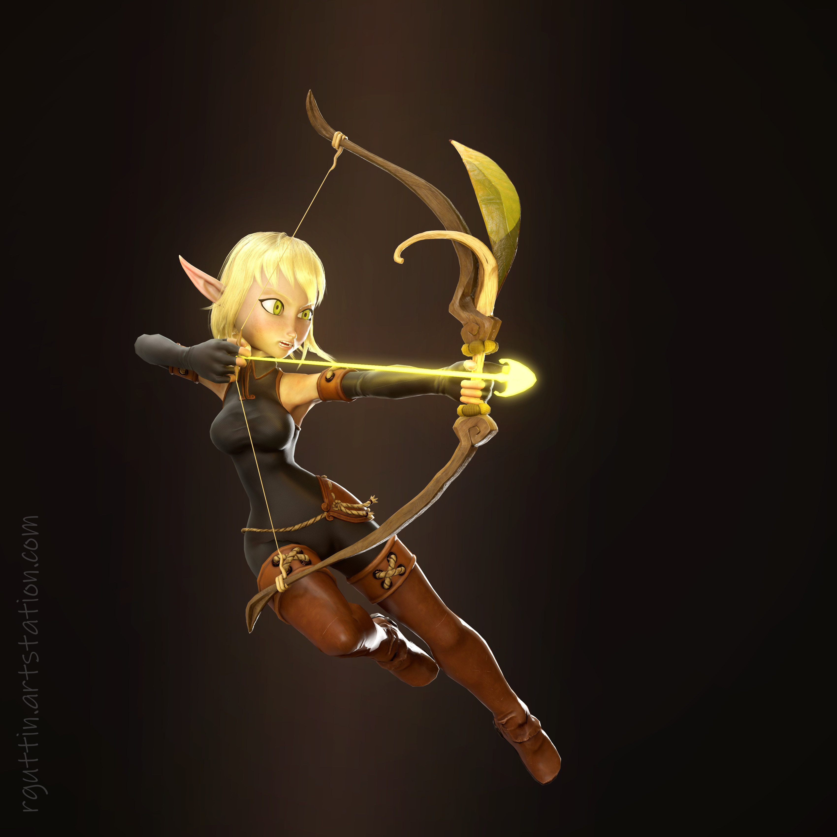 Rémy Guttin - Fanart of Evangelyne from Wakfu