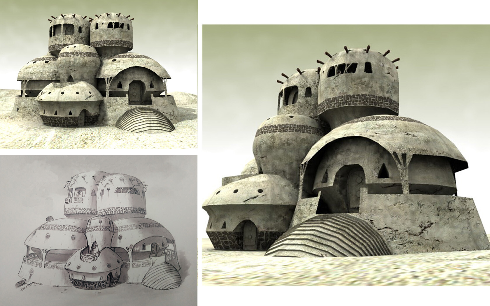 ArtStation - Concept for the videogame Black Sun