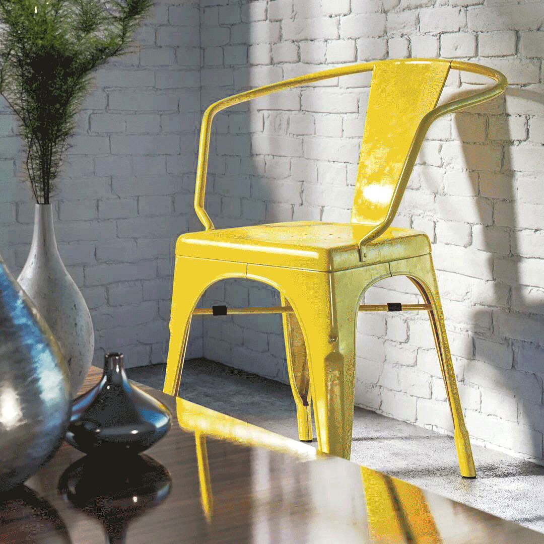 ArtStation - An orange armchair