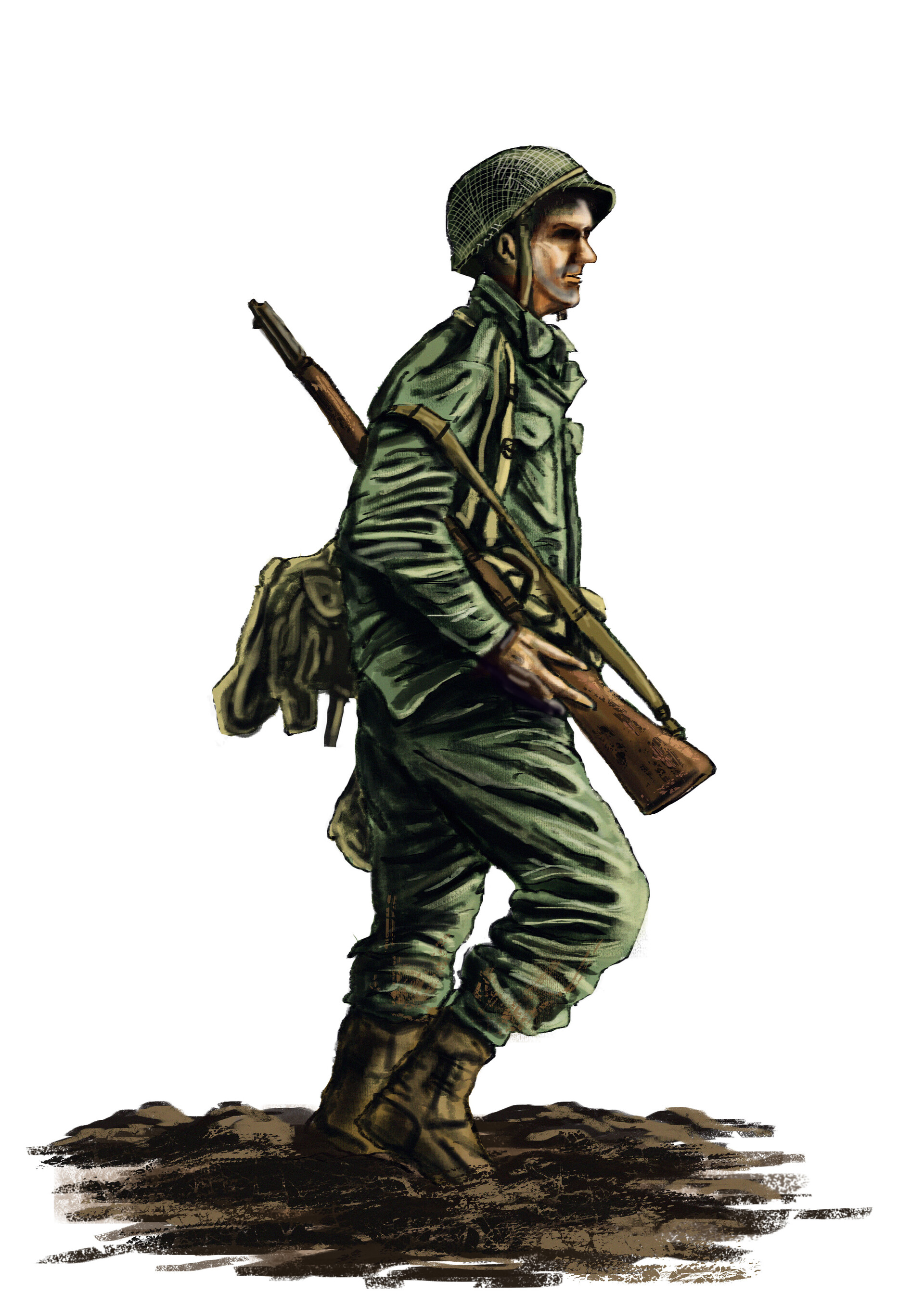 Pete Ashford - WW2 Themed figure studies (1)