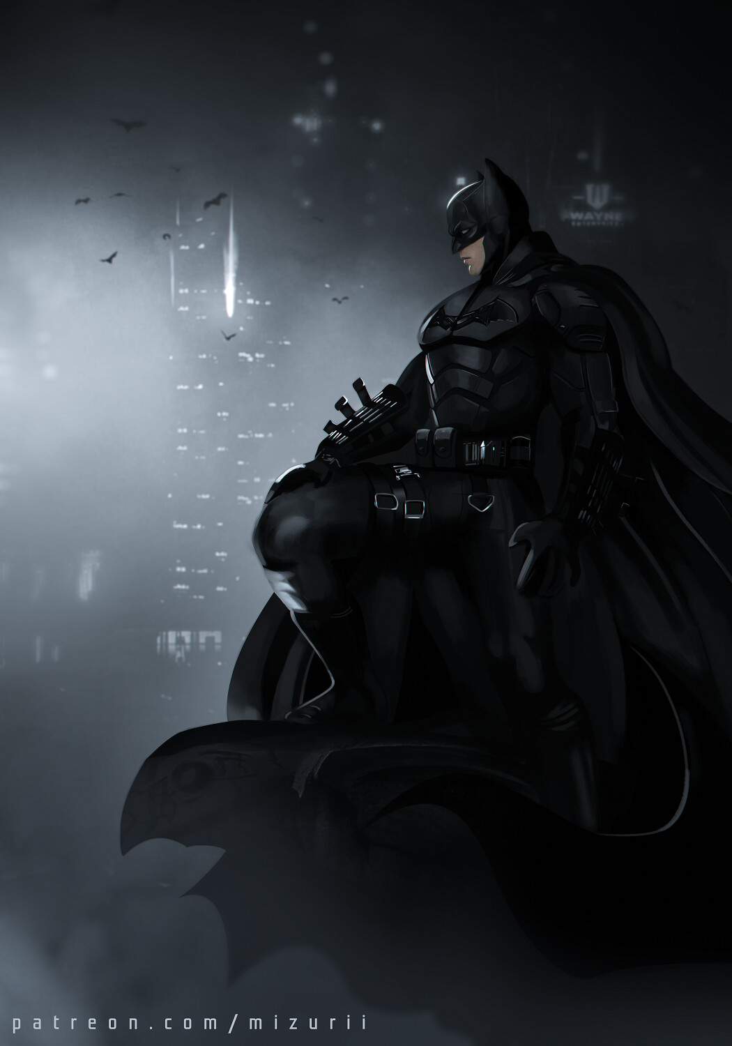 Mizuri - THE BATMAN X JIM LEE