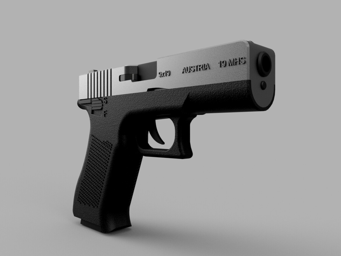 ArtStation - Glock-19
