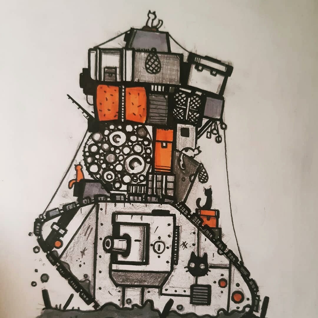 ArtStation - Cat tank