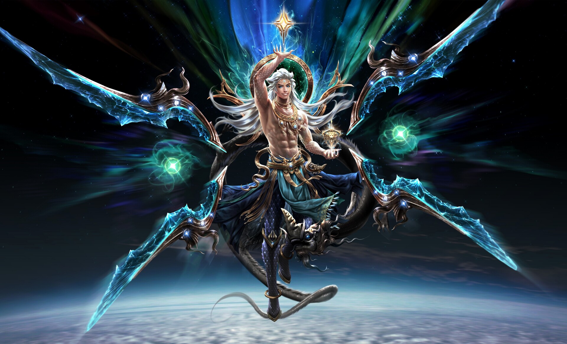 ArtStation - Sea God Lac Long Quan