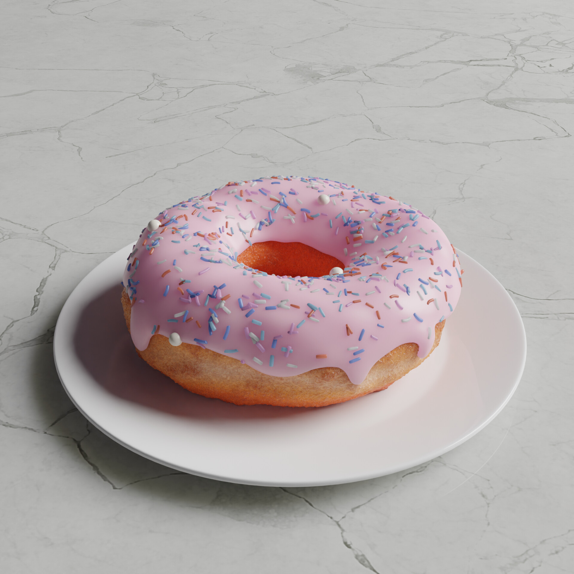 ArtStation - Photo-Realistic 3D Donut