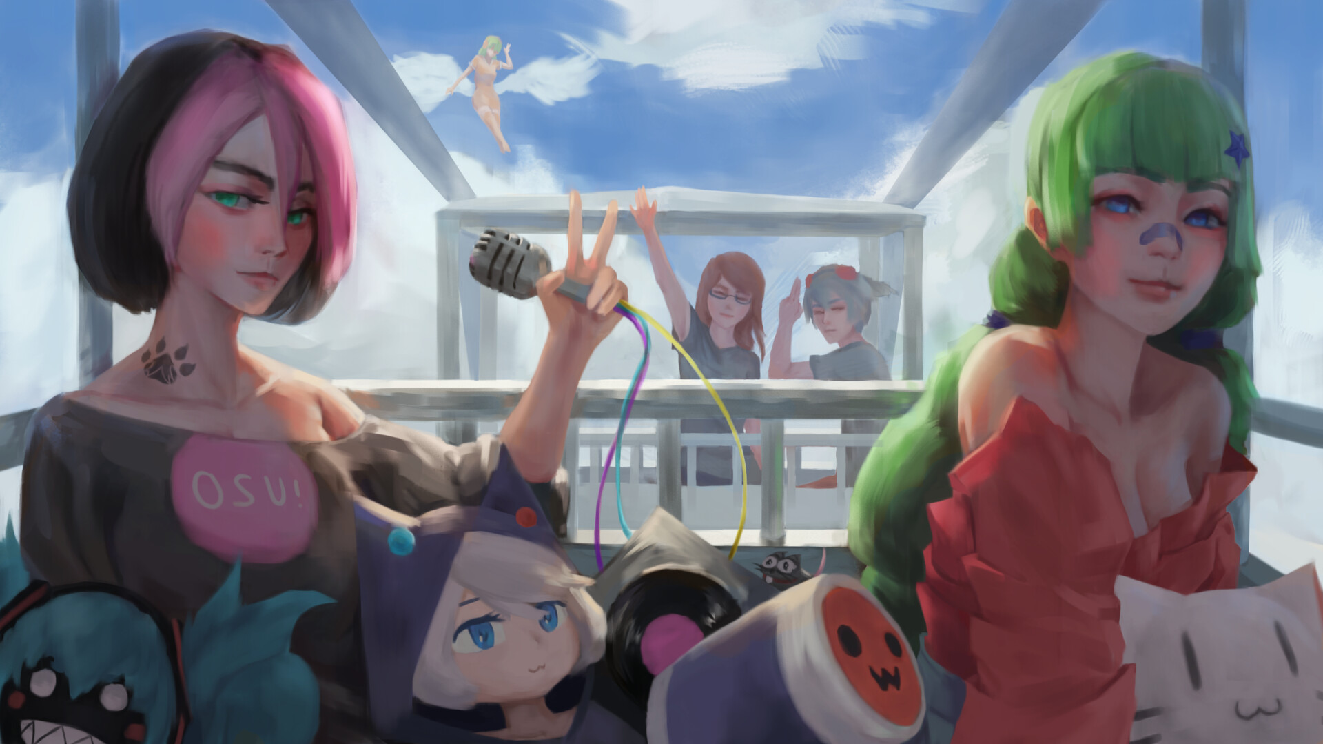 ArtStation - osu! Summer 2020 Fanart