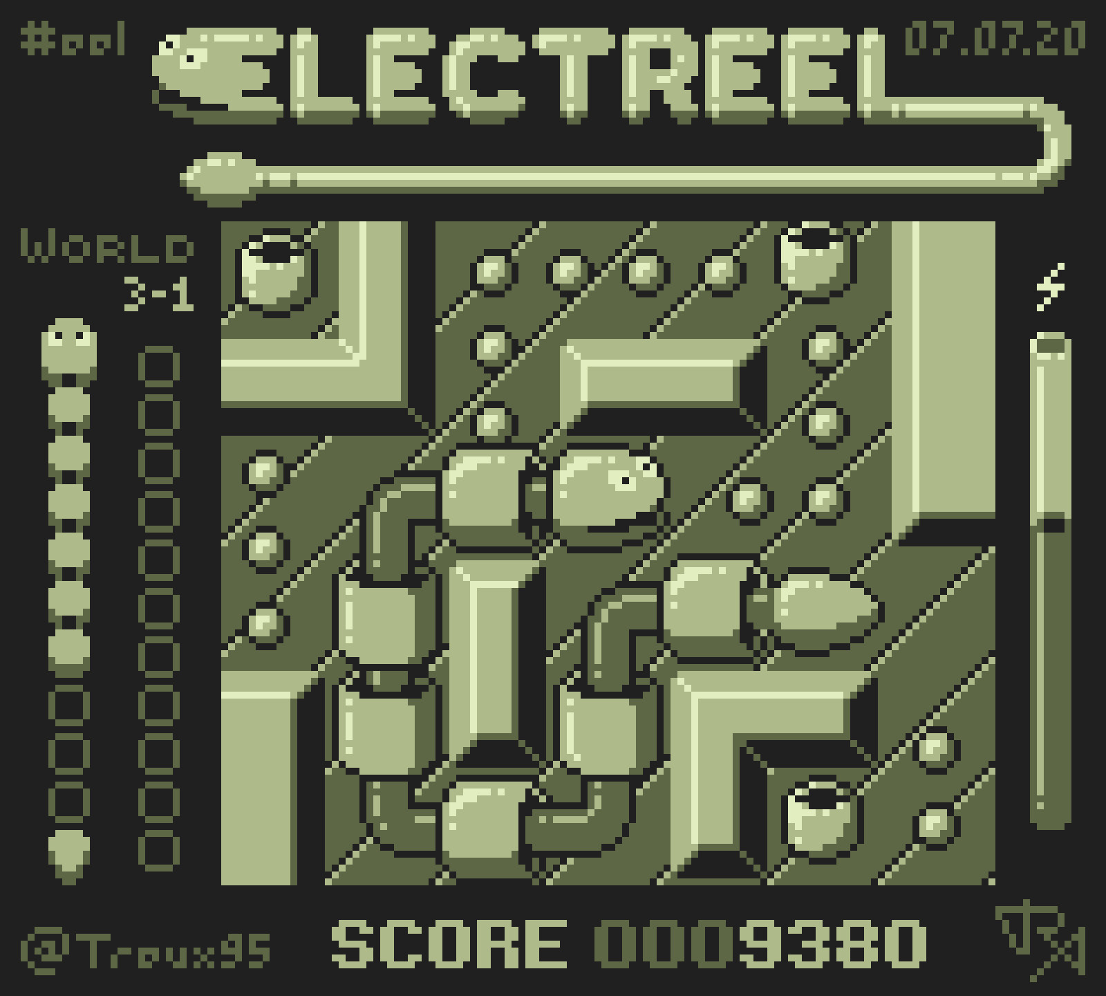 ArtStation - Eel [Pixel_Dailies 07.07.20]