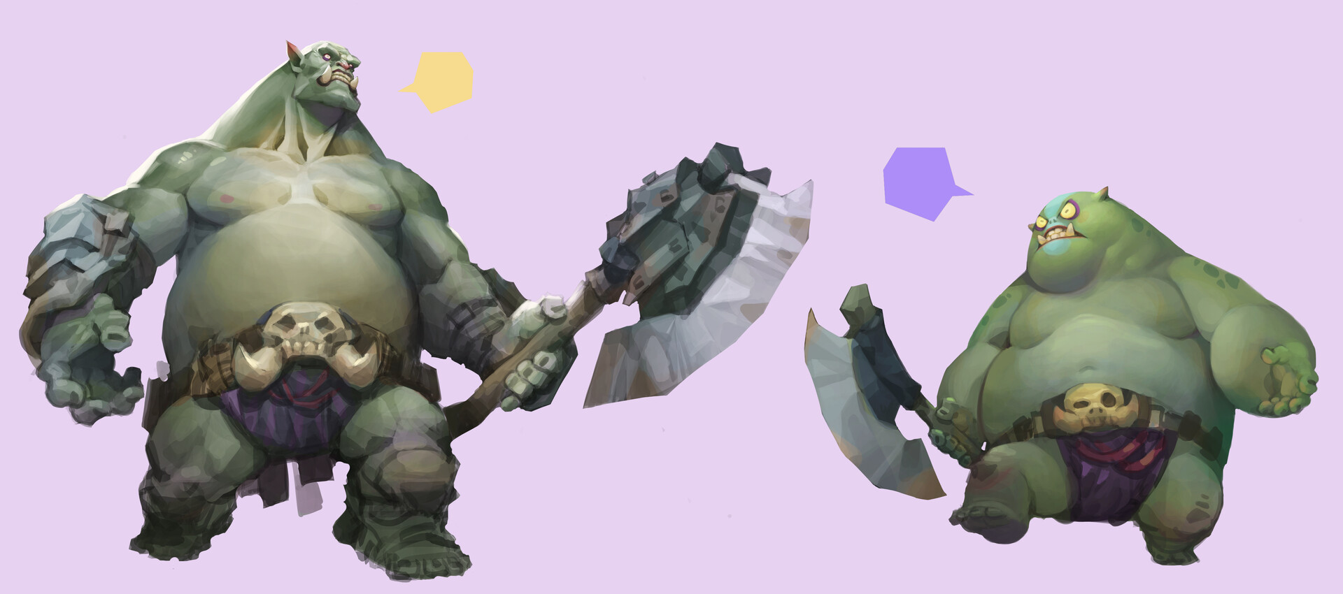 ArtStation - Orc practice