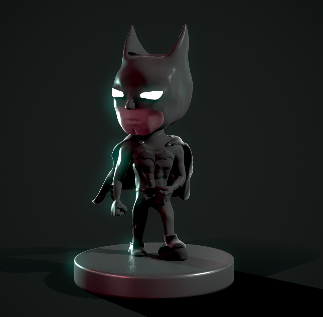 ArtStation - Chibi batman 2