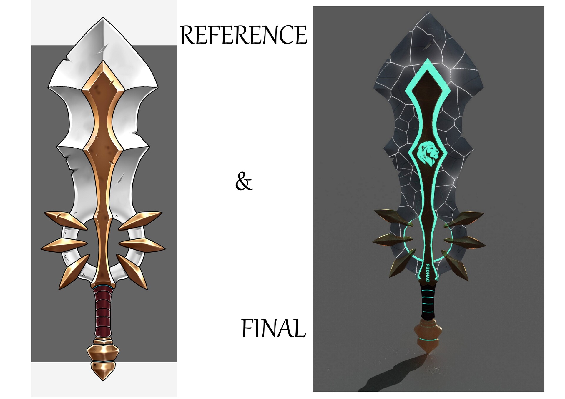 ArtStation - Sword modeling