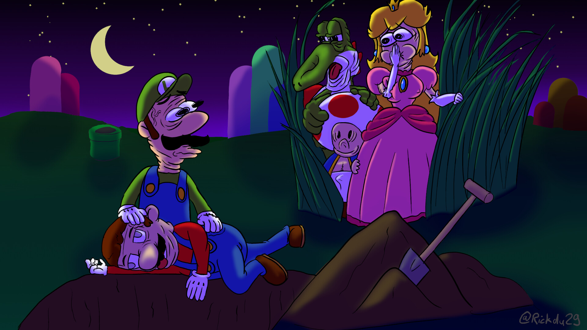 Creepypasta Mario I Hate You